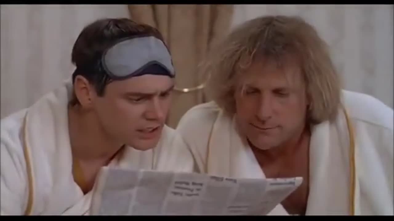 Dumb and Dumber - Reading The Newspaper | Download HD video clip on ...
