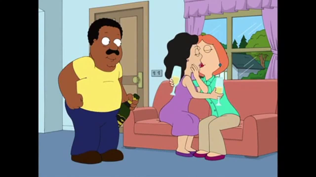 Family Guy - Lois and Bonnie Kiss | Download HD video clip on | Vlipsy