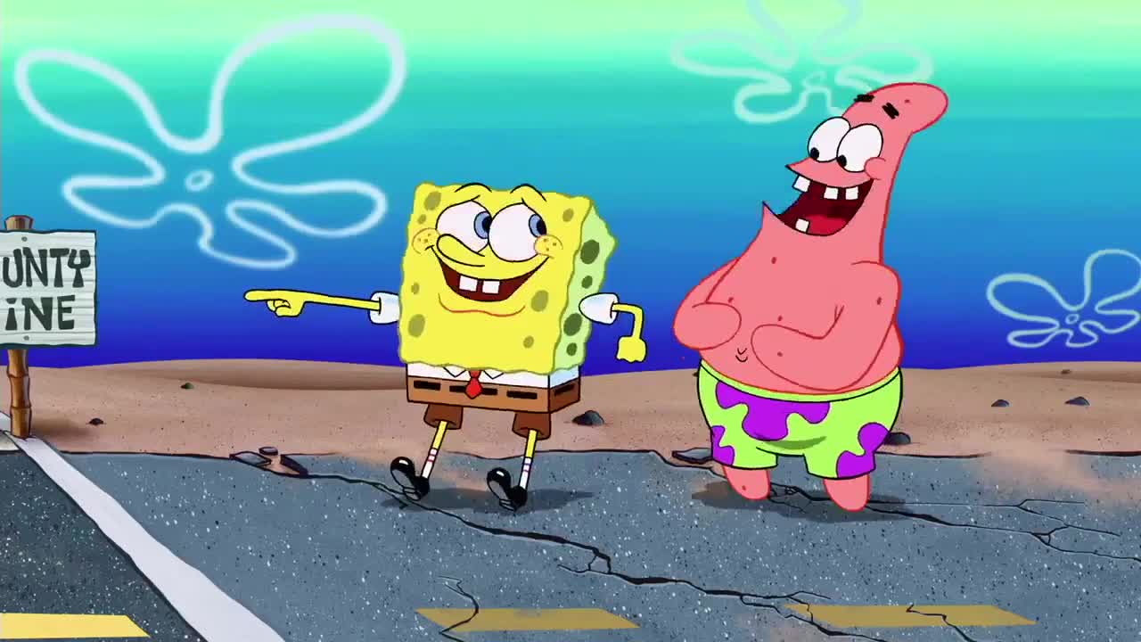 Spongebob Squarepants - Spongebob and Patrick laughing | Download HD ...