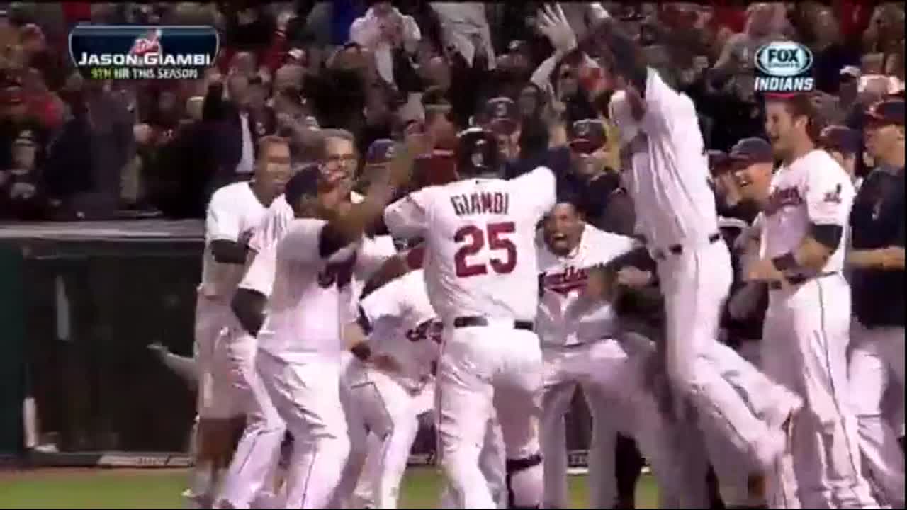 Cleveland Indians: Tom Hamilton’s Jason Giambi Home Run Call - Find ...