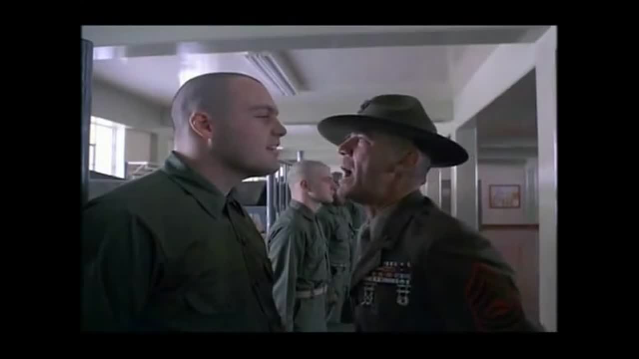 Full Metal Jacket - Do you think I'm cute and funny? (Video Clip ...