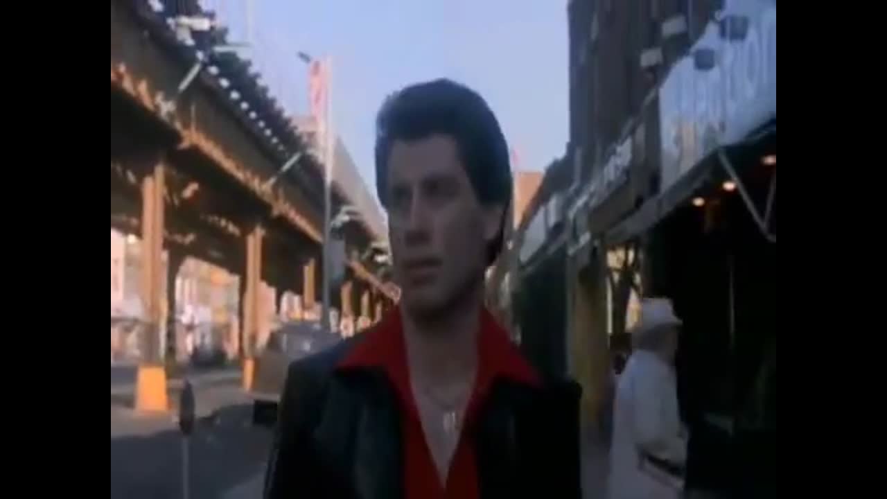 Saturday Night Fever - Travolta strut | Download HD video clip on | Vlipsy