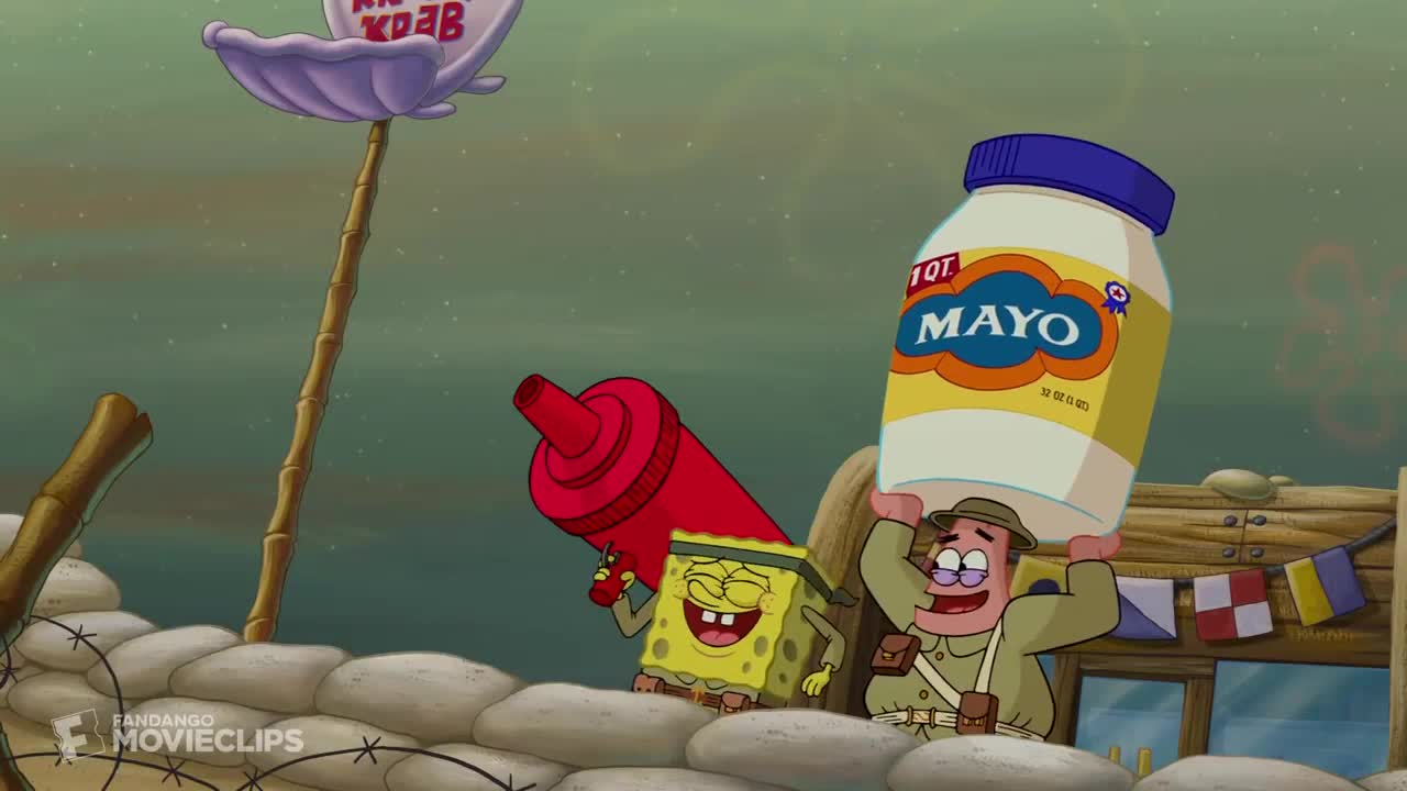 The SpongeBob Movie: Sponge Out of Water - Patrick and SpongBob ...