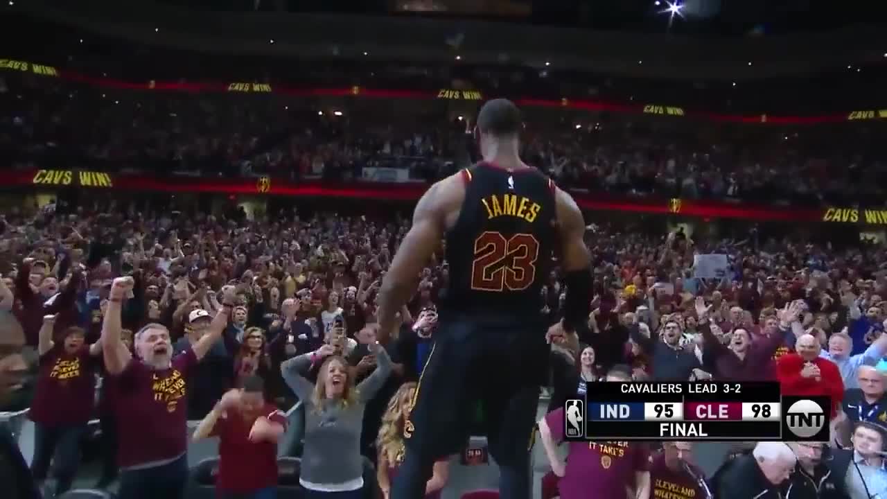 NBA - Lebron James Celebration | Download HD video clip on | Vlipsy