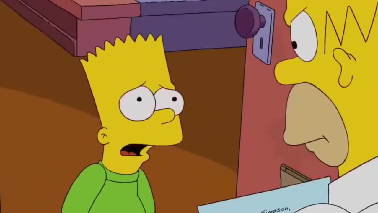 The Simpsons - I tried really hard to stop you from finding out ...
