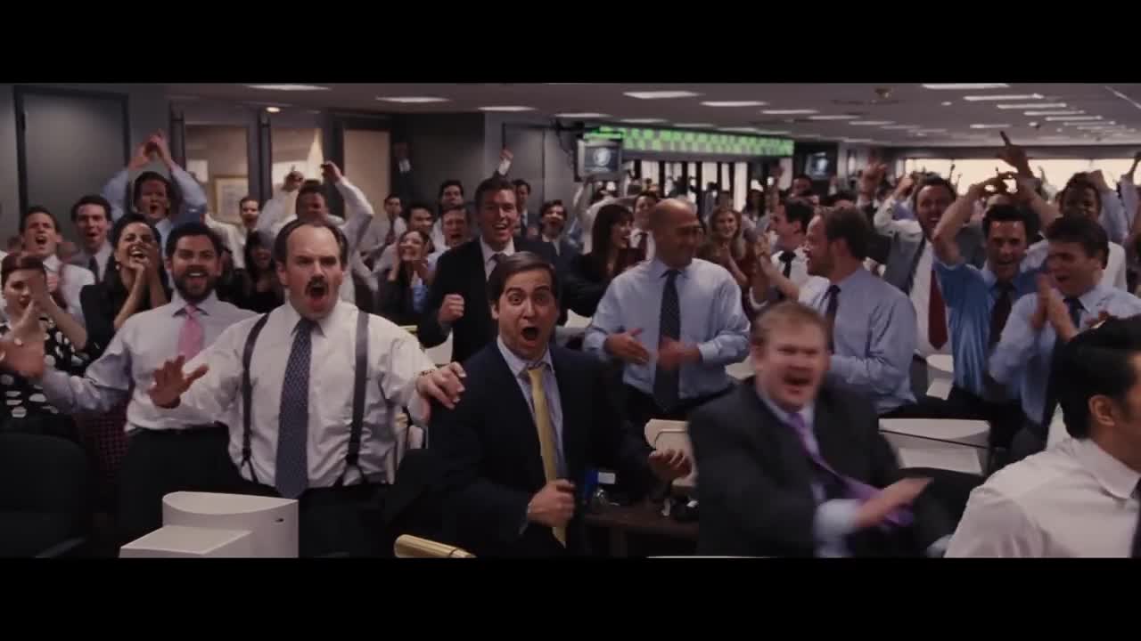 The Wolf of Wall Street: Crowd Erupts - Find clips on VLIPSY