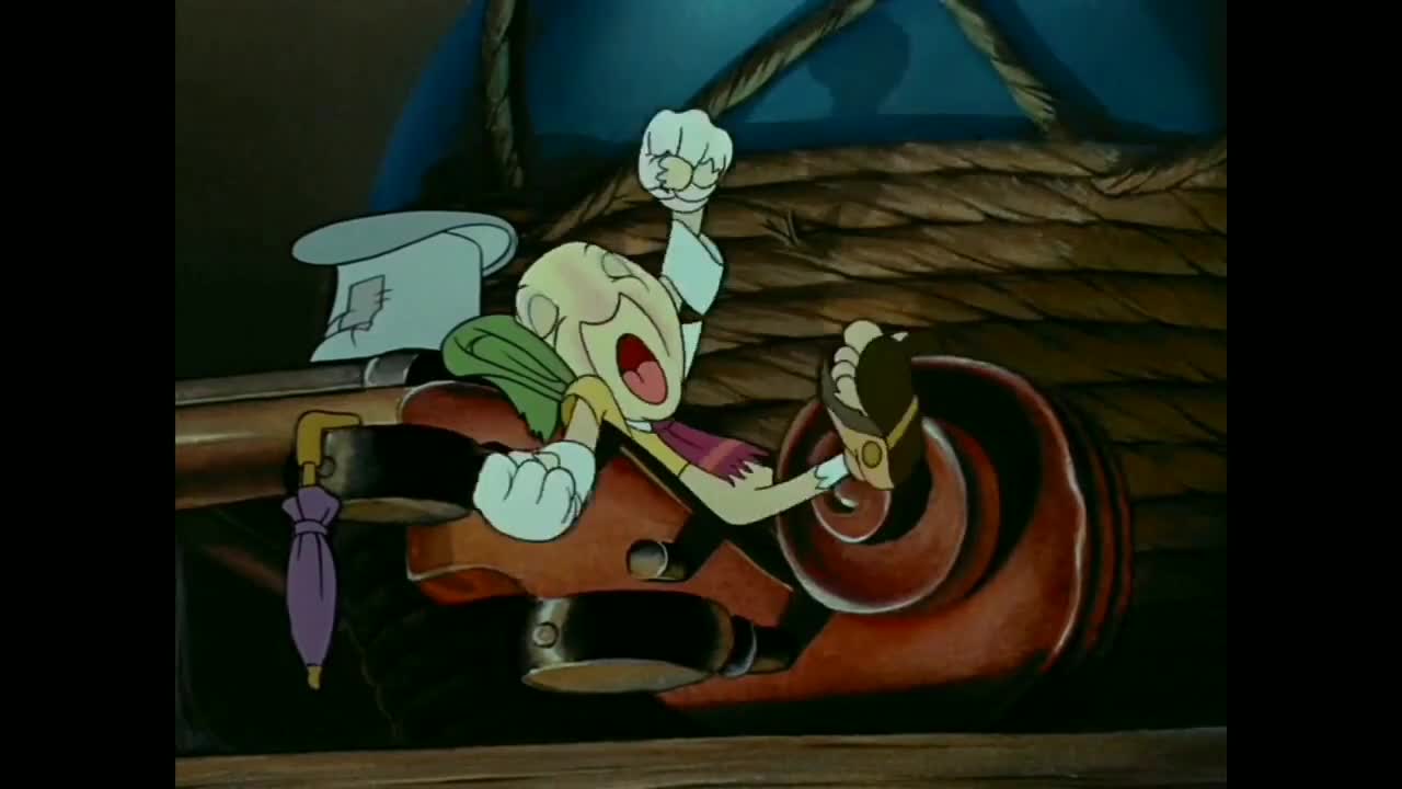 Pinocchio: Sleepy Jiminy Cricket - Find clips on VLIPSY