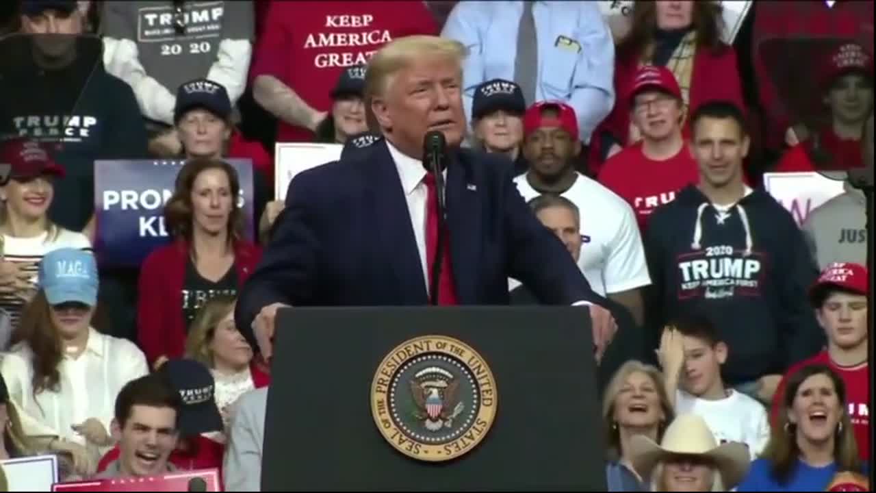 Donald Trump - I had someone behind me who was mumbling | Download HD ...