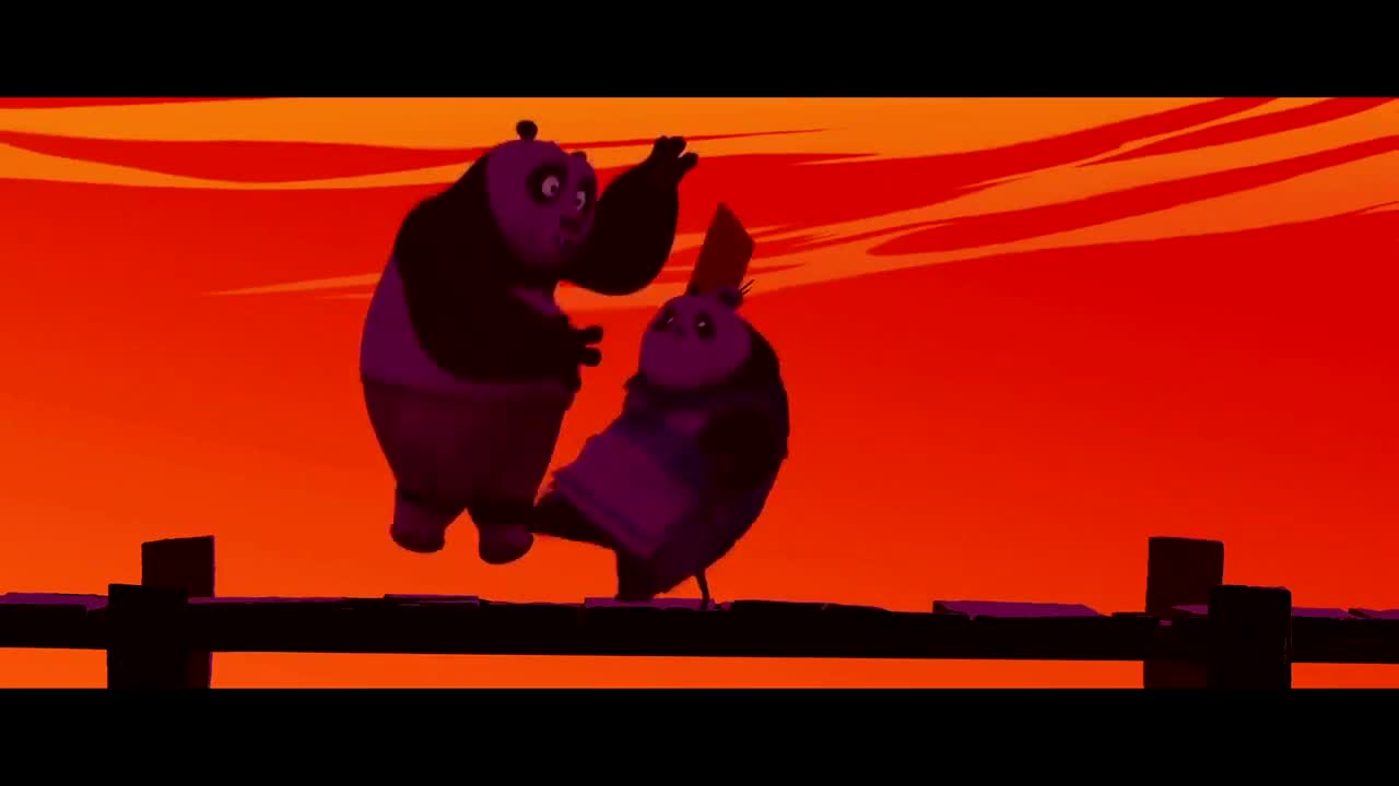 Kung Fu Panda 3 - Kicked in the nuts! | Download HD video clip on | Vlipsy