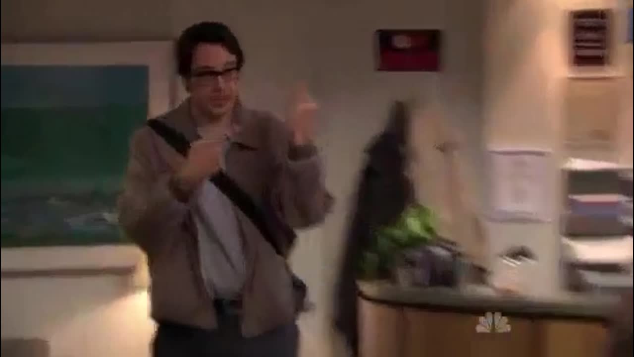 The Office - Nick Middle Finger | Download HD video clip on | Vlipsy