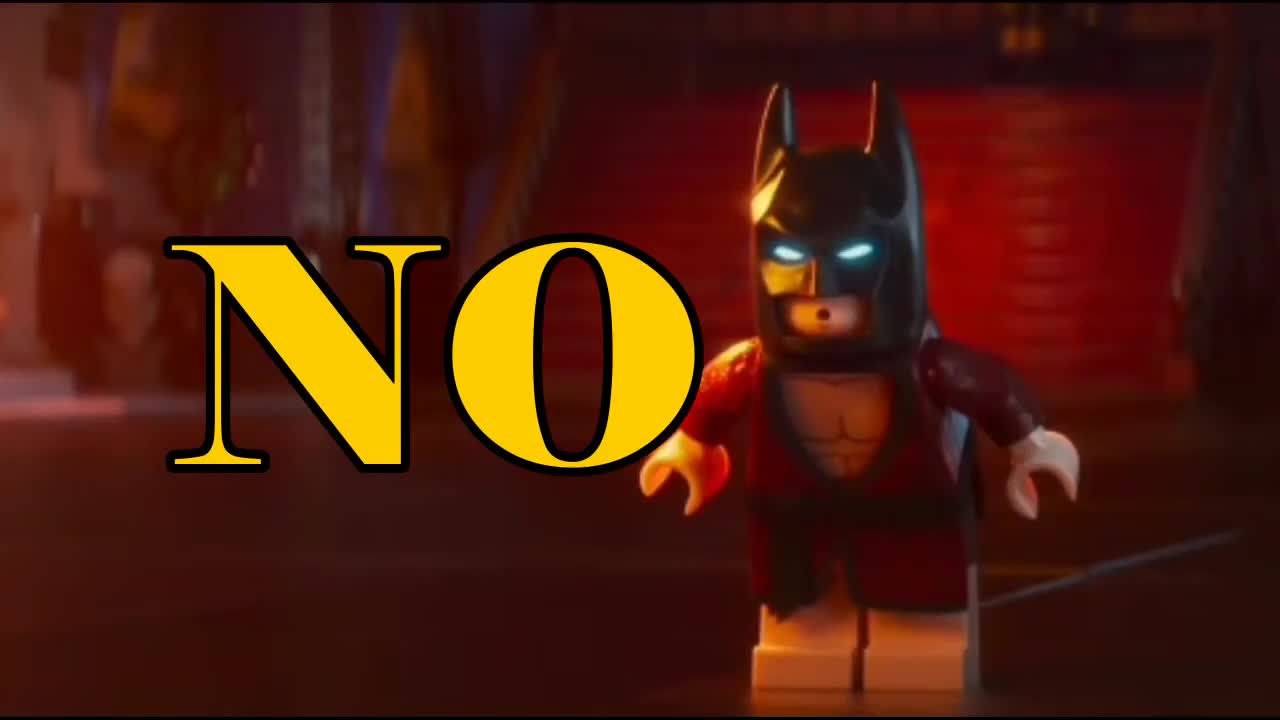 LEGO Batman - NO. I don't wanna do that. | Download HD video clip on ...