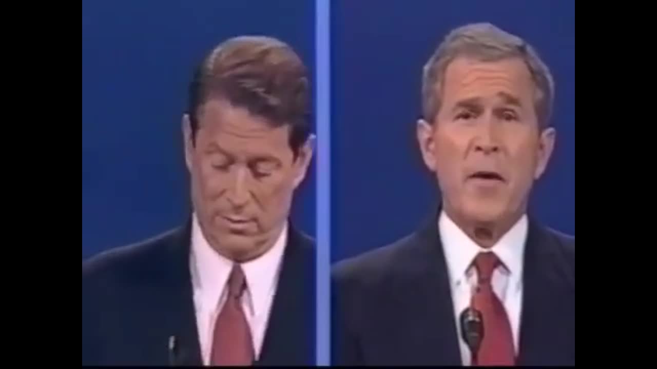 George W. Bush - Man's practicing fuzzy math again | Download HD video ...