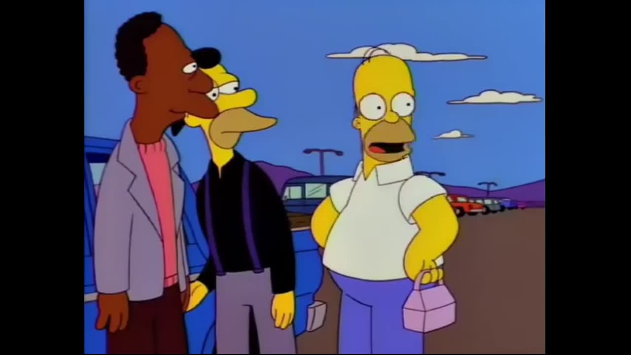 The Simpsons - It's a secret, shut up | Download HD video clip on | Vlipsy