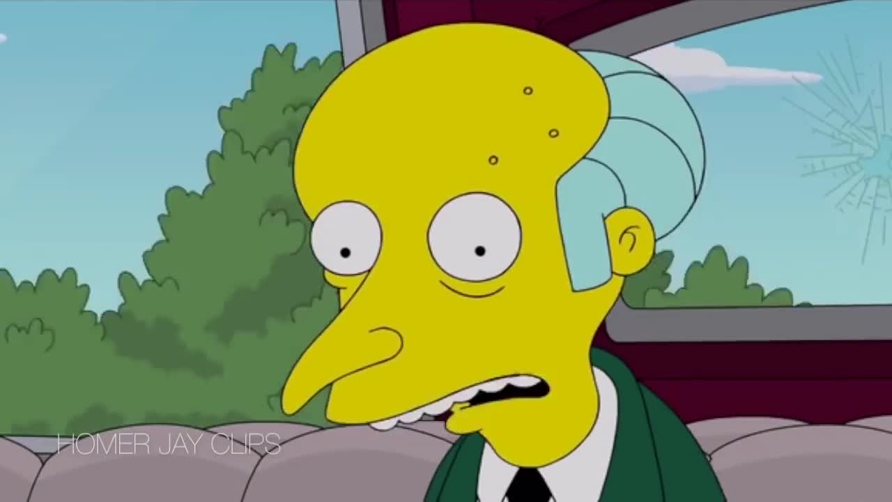 The Simpsons - Stoned at a funeral | Download HD video clip on | Vlipsy