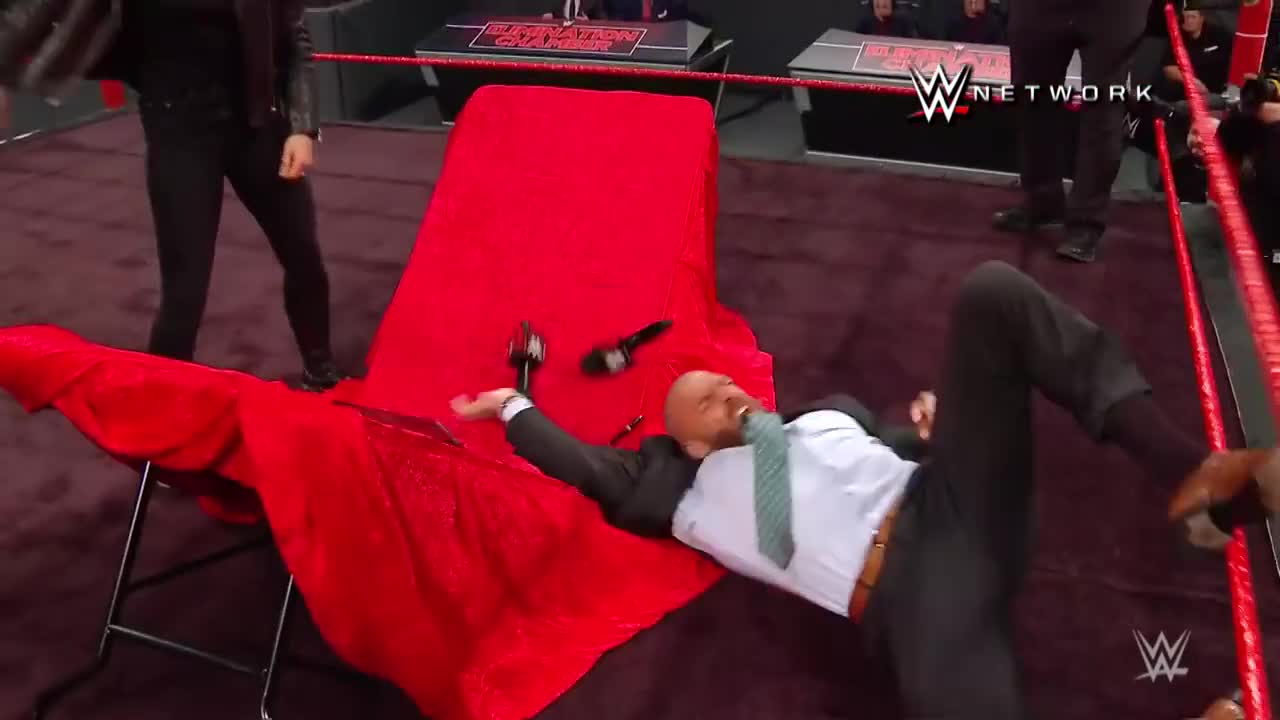 WWE: Ronda Rousey Puts Triple H through Table. Find clips on VLIPSY