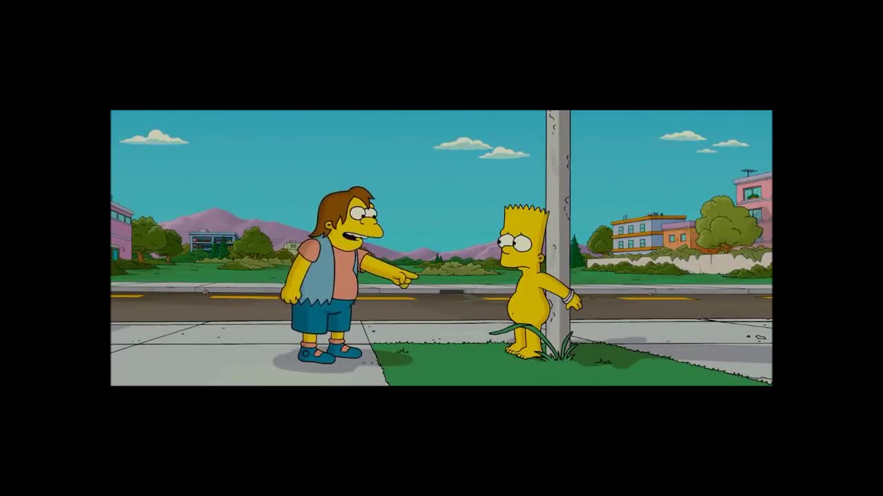 The Simpsons - Ha Ha | Download HD video clip on | Vlipsy
