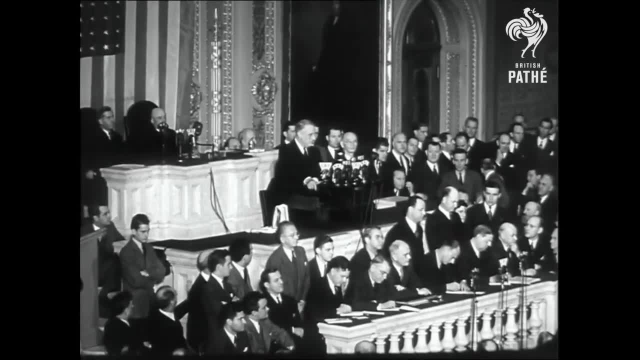 Franklin Delano Roosevelt: A date which will live in infamy. Find clips ...
