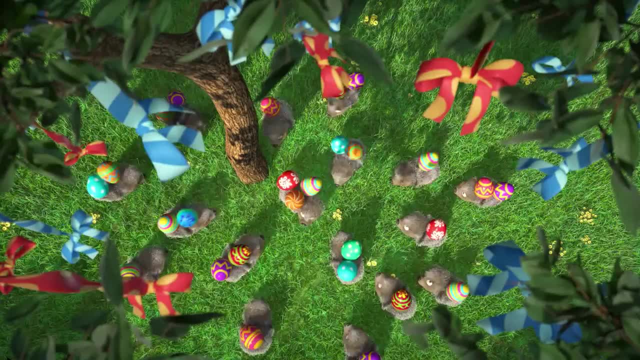 Masha and The Bear - Hedgehogs get Easter Eggs | Download HD video clip ...