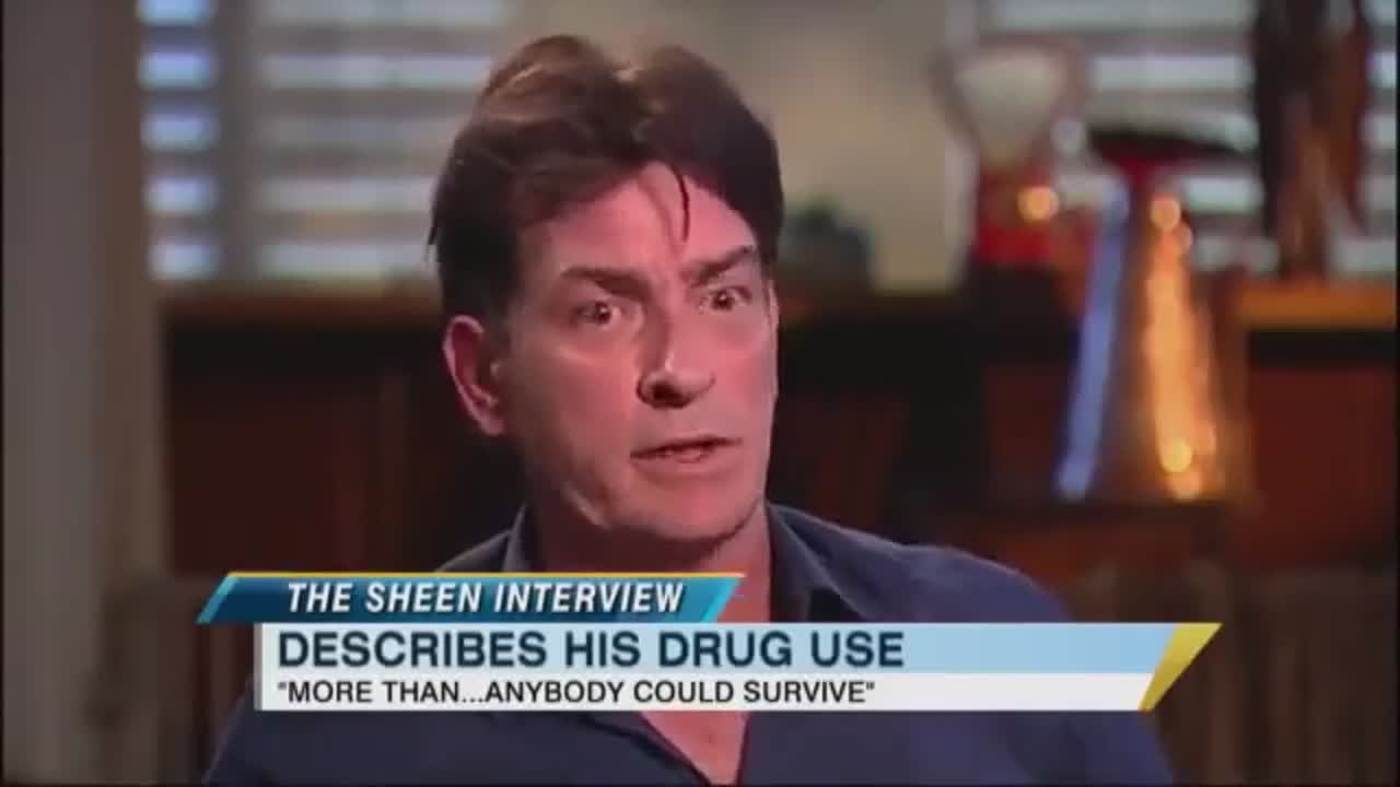 Charlie Sheen - I was banging 7 gram rocks | Download HD video clip on ...