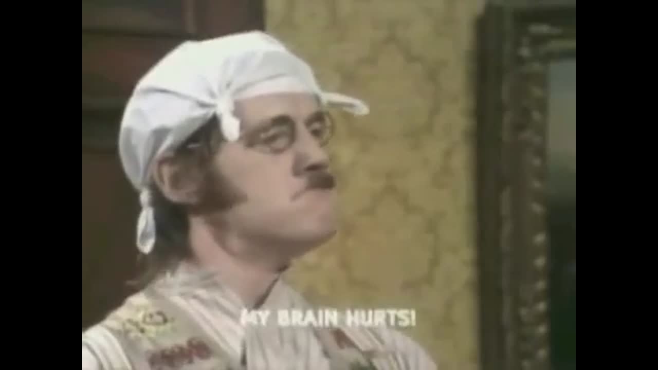 Monty Python - My Brain Hurts | Download HD video clip on | Vlipsy