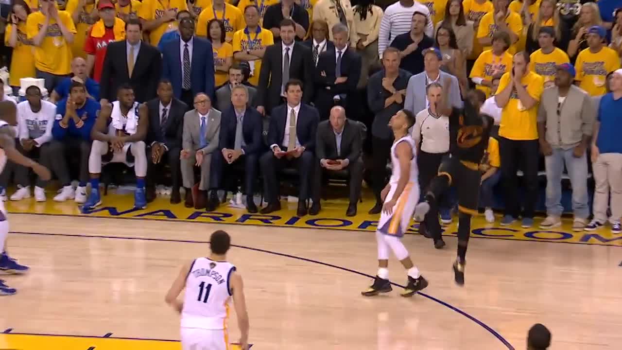 2016 Finals Game 7: Kyrie Irving from downtown - Find clips on VLIPSY