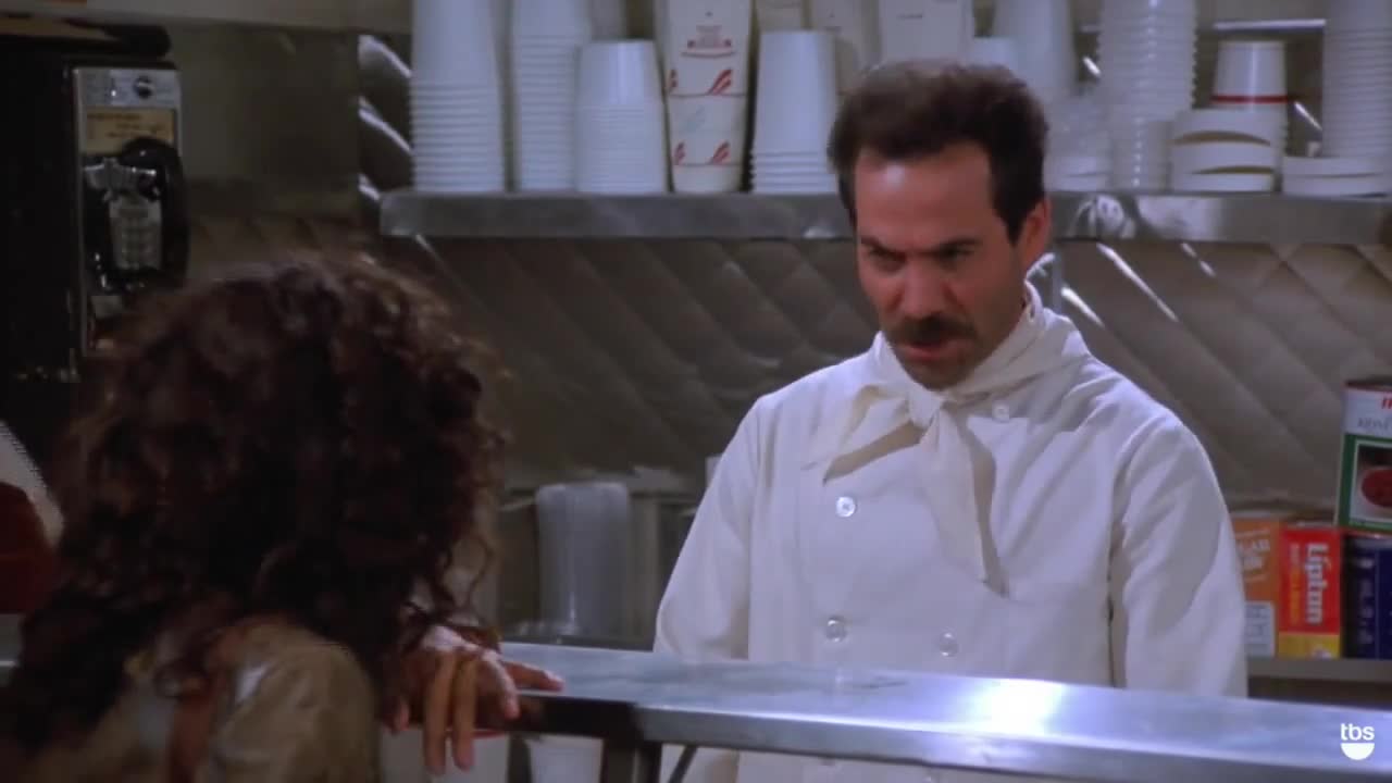 Seinfeld - No soup for you! (Video Clip) | Download HD | Vlipsy