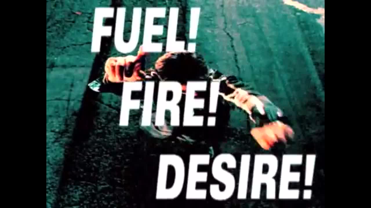 Metallica - Give me fuel, give me fire, give me that which I desire ...