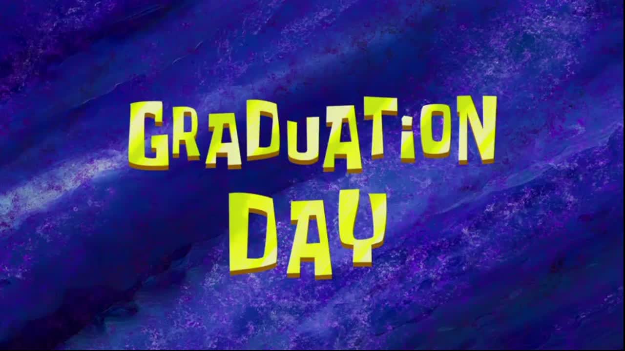 Spongebob Squarepants - Ah, graduation day! | Download HD video clip on ...