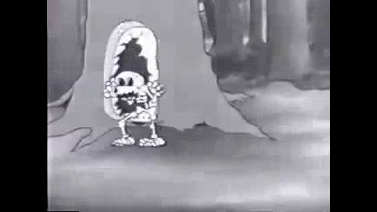 Dizzy Red Riding-Hood (1931) - Jumping Skeleton (Video Clip) | Download ...