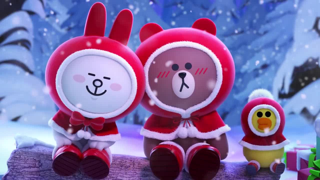 Cony and Brown - Happy Holidays Love | Download HD video clip on | Vlipsy