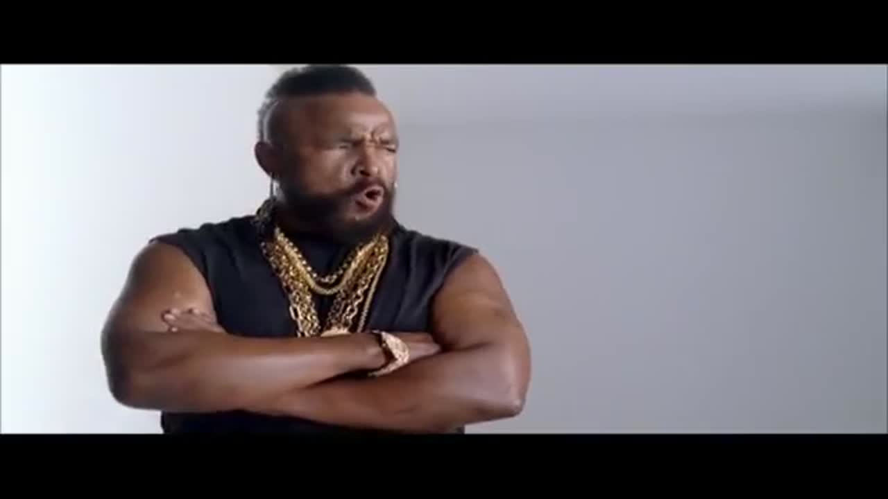 Mr. T - Shut up, fool! | Download HD video clip on | Vlipsy
