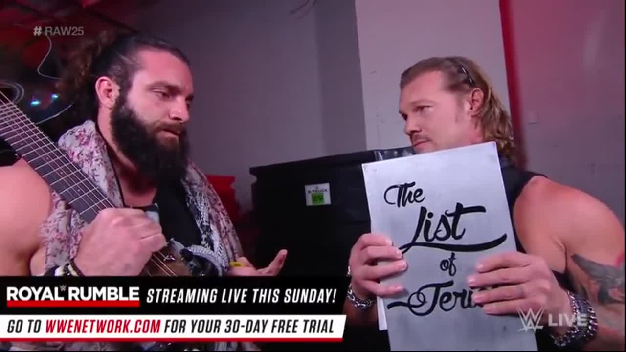 Chris Jericho - You just made the list | Download HD video clip on | Vlipsy