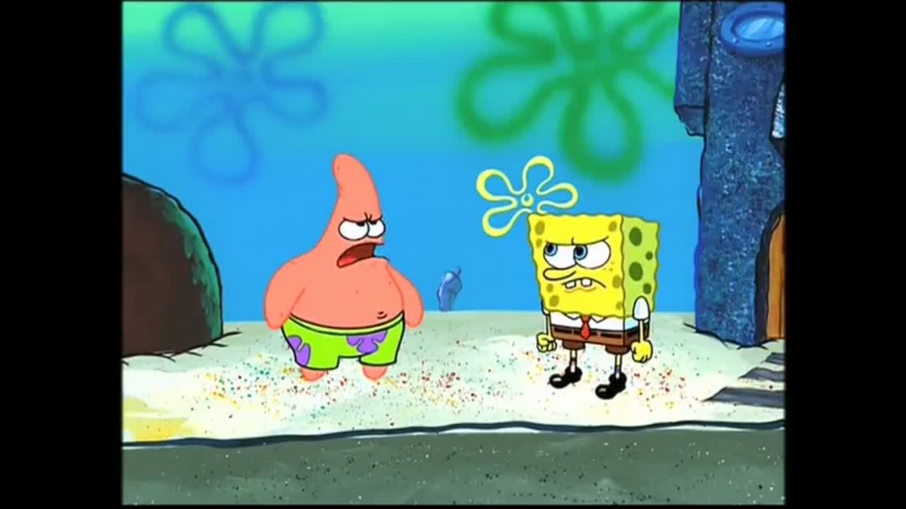 SpongeBob SquarePants - I can't see my forehead | Download HD video ...