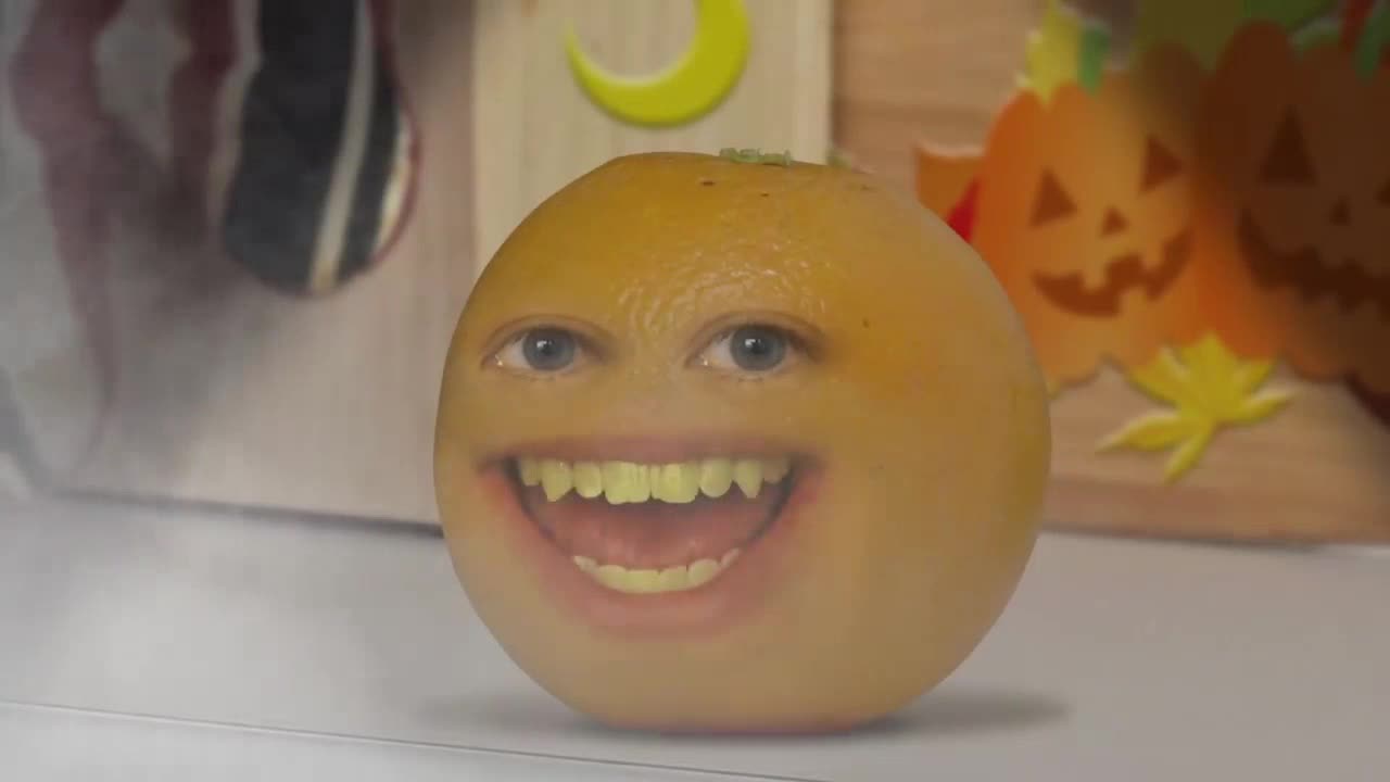 Annoying Orange: It's almost Halloween!. Find clips on VLIPSY
