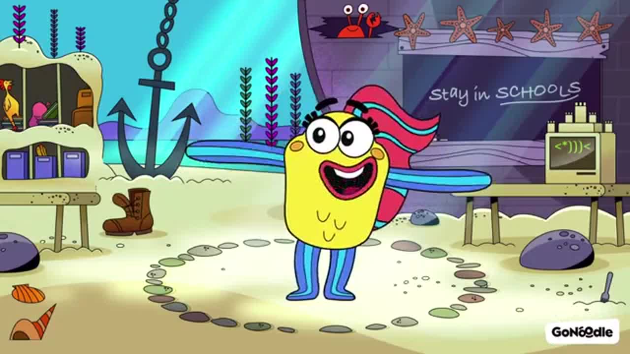 GoNoodle - Hey, hello | Download HD video clip on | Vlipsy