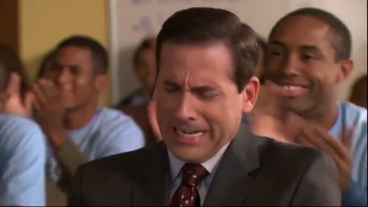 The Office - Crying and clapping | Download HD video clip on | Vlipsy