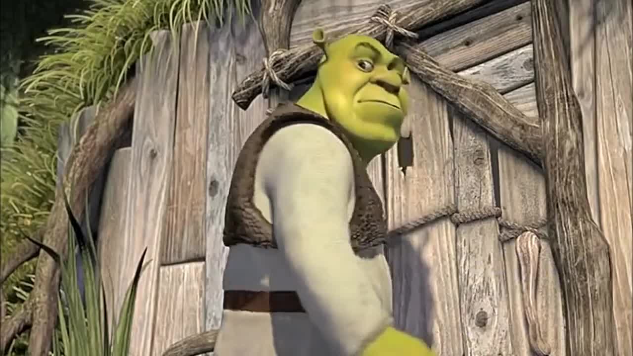 Shrek - Big awkward silence | Download HD video clip on | Vlipsy
