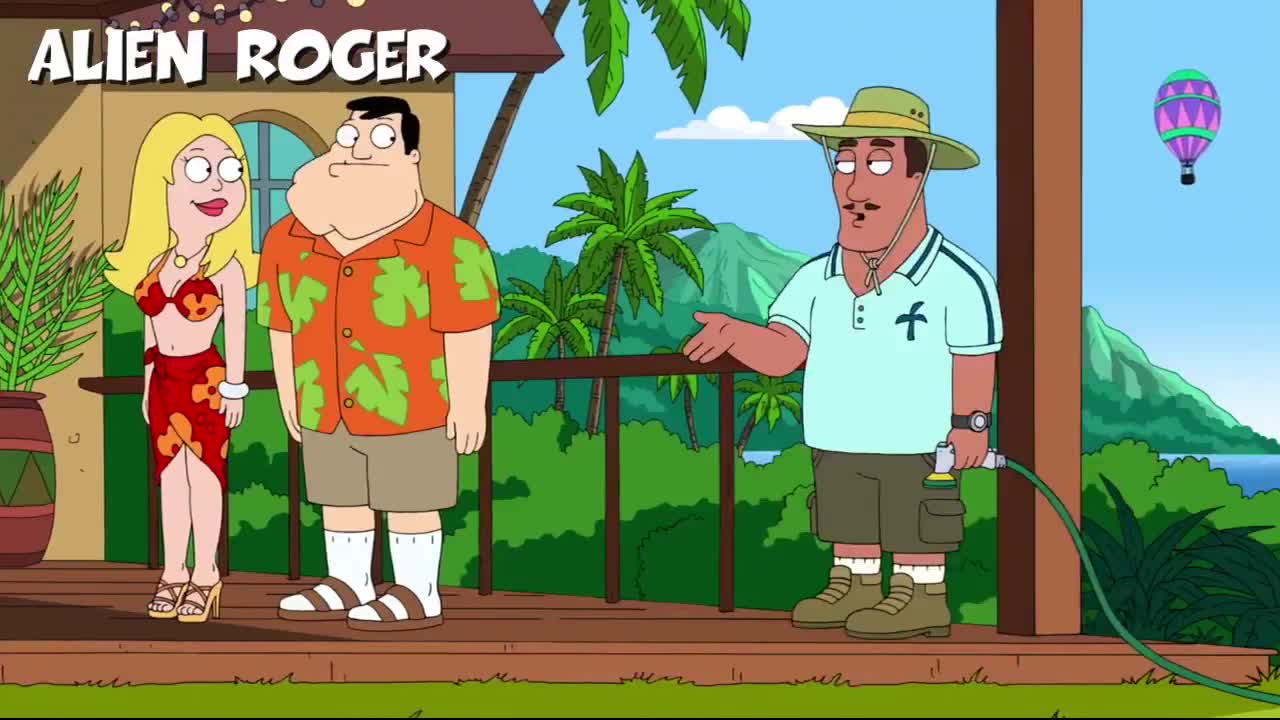 American Dad - Don't cry becasue it is over, smile because it happened ...