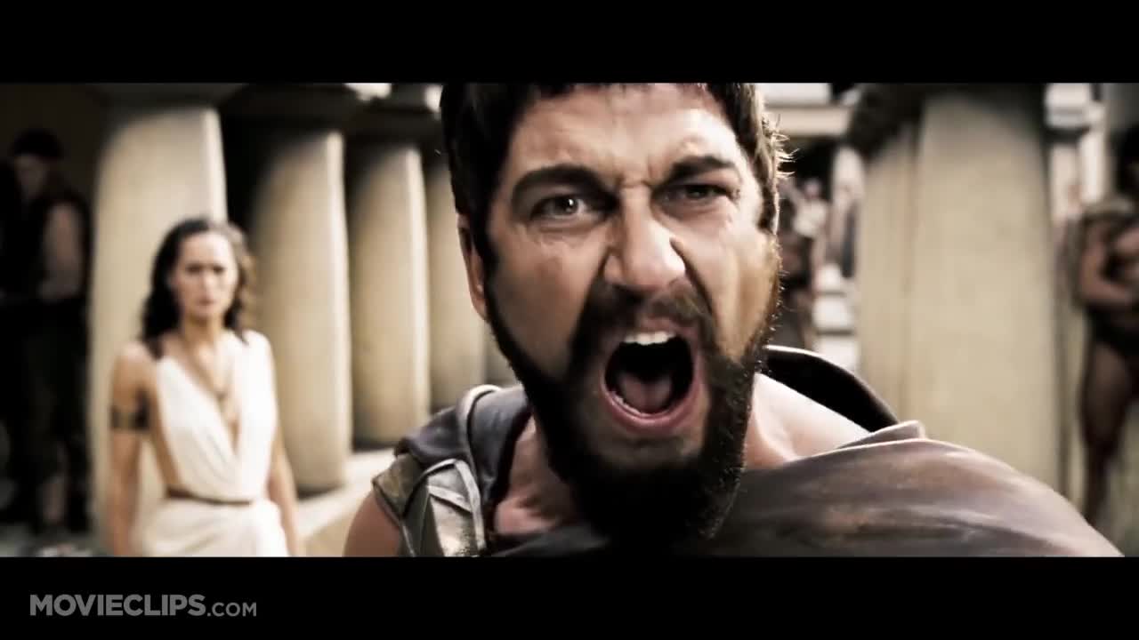 300 - THIS IS SPARTA! | Download HD video clip on | Vlipsy
