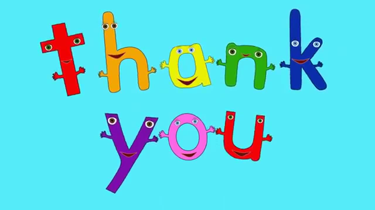 KidsTv123 - Thank You | Download HD video clip on | Vlipsy