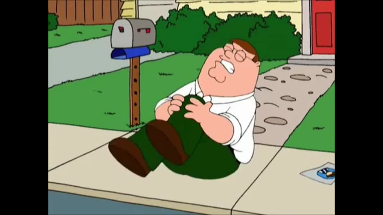 Family Guy - Peter Falls Down | Download HD video clip on | Vlipsy