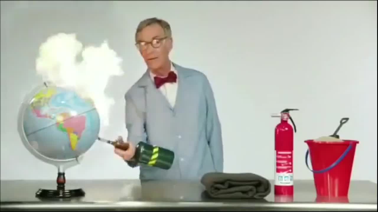 Bill Nye - The planet is on f*cking fire | Download HD video clip on | Vlipsy