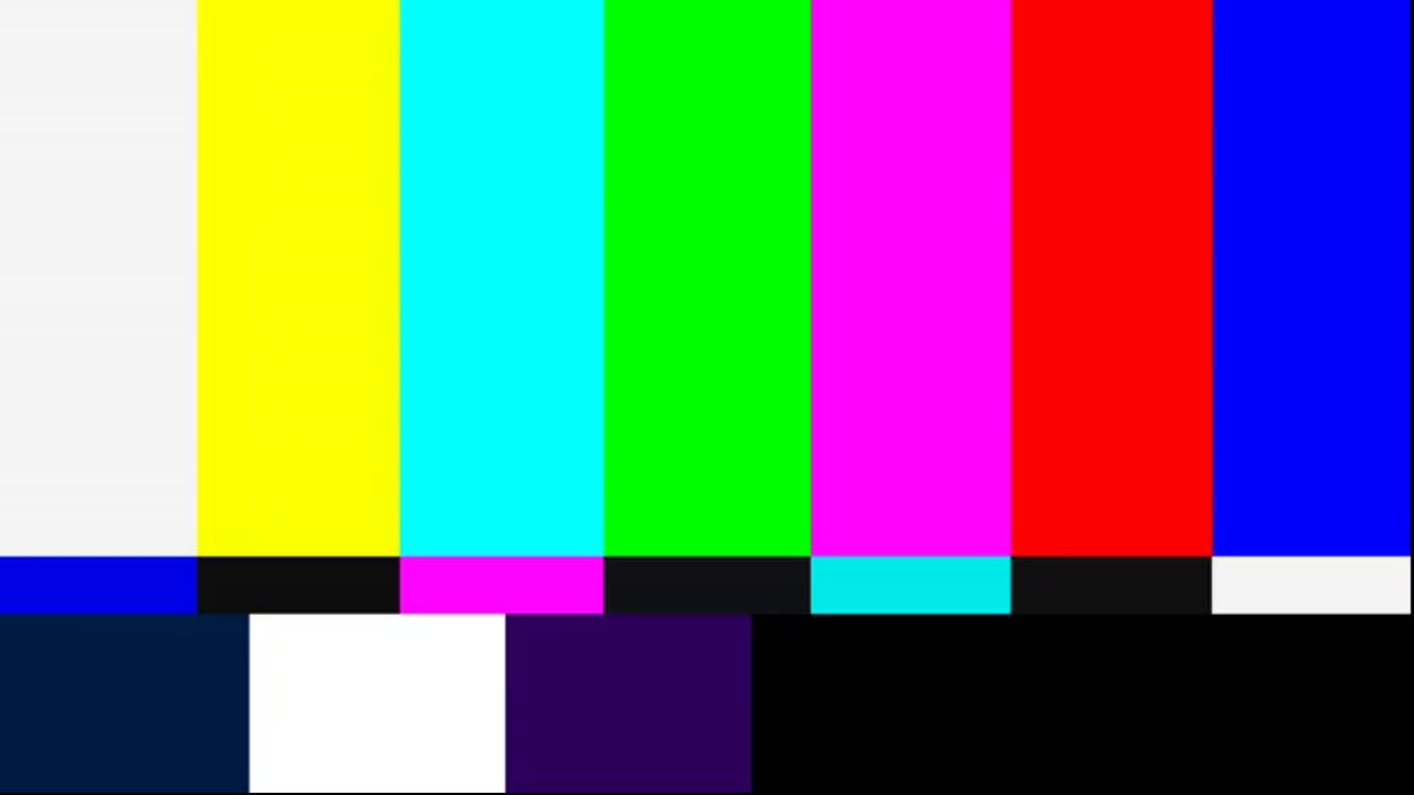 TV color bars screen | Download HD video clip on | Vlipsy
