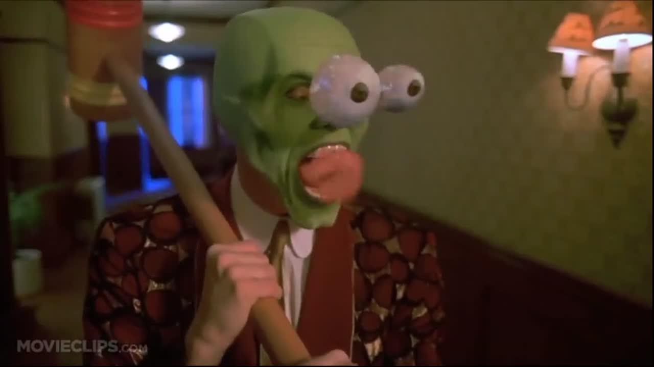 The Mask - Eye bulge | Download HD video clip on | Vlipsy