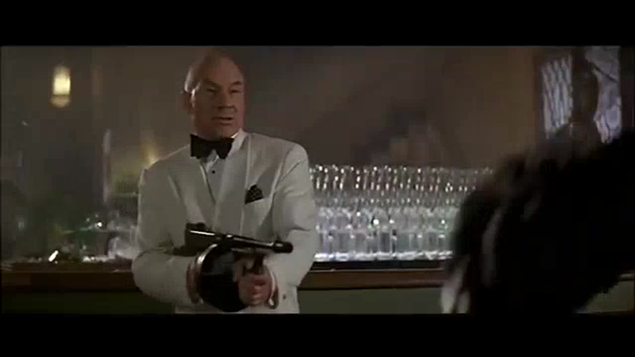 Star Trek - Picard Shooting Tommy Gun | Download HD video clip on | Vlipsy