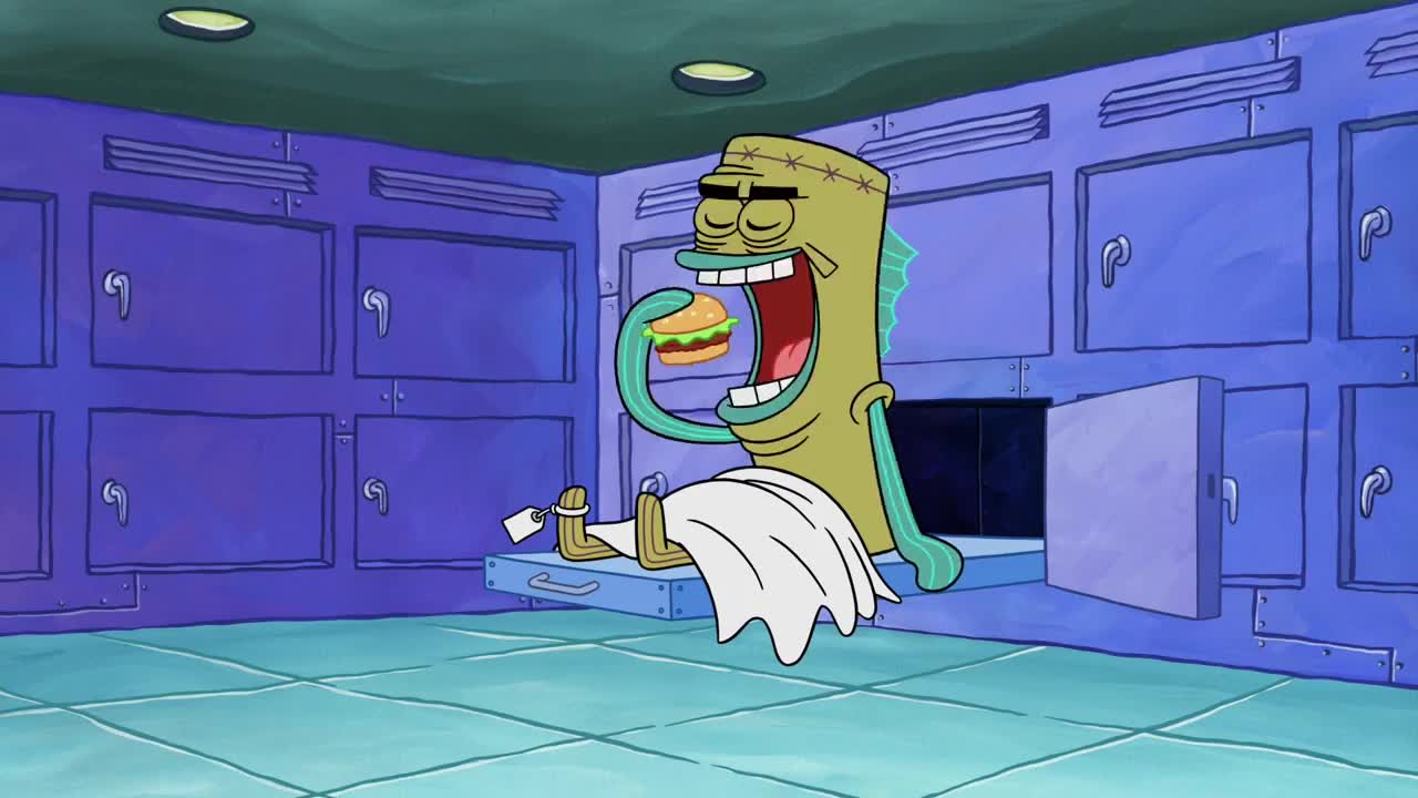 Spongebob Squarepants - Eating | Download HD video clip on | Vlipsy