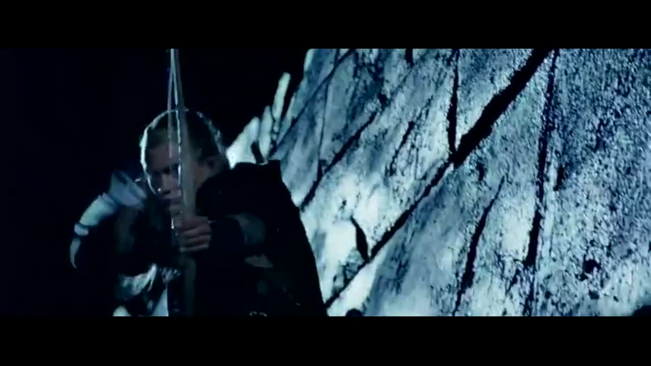Lord of the Rings: Legolas Shield Surfing - Find clips on VLIPSY