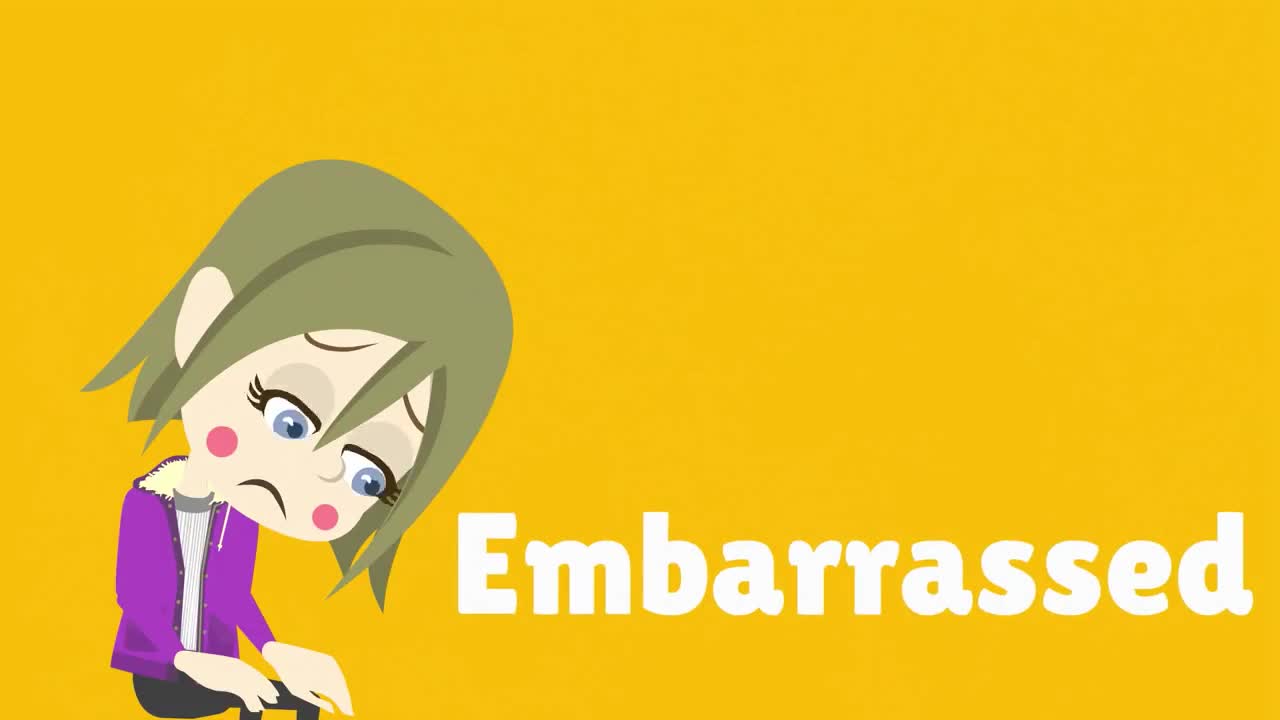 Learn Feelings and Emotions for Kids: Embarrassed - Find clips on VLIPSY