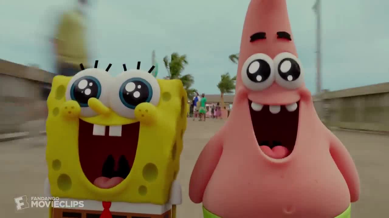 The SpongeBob Movie: Sponge Out of Water - SpongeBob and Patrick crazy ...