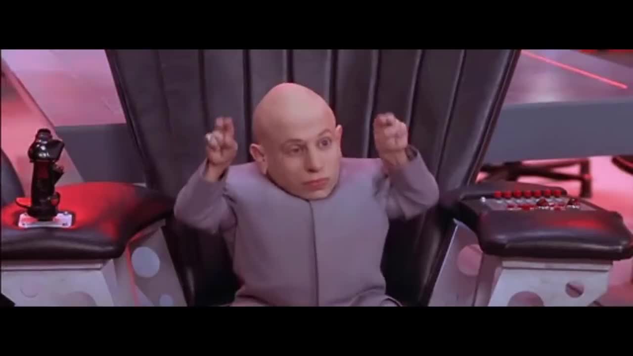 austin powers - air quotes | Download HD video clip on | Vlipsy